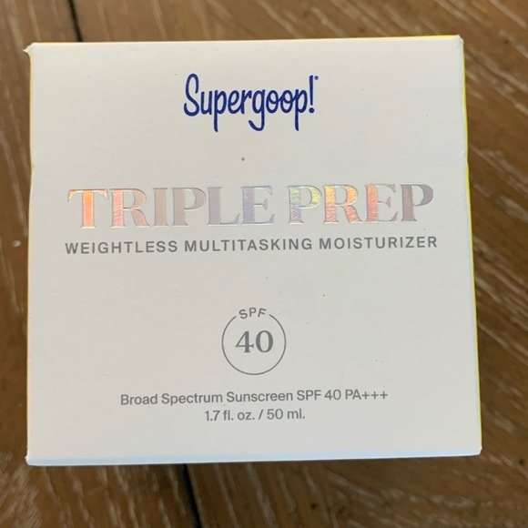 Supergoop! | Skincare | Brand New Supergoop Triple Prep Moisturizer ...